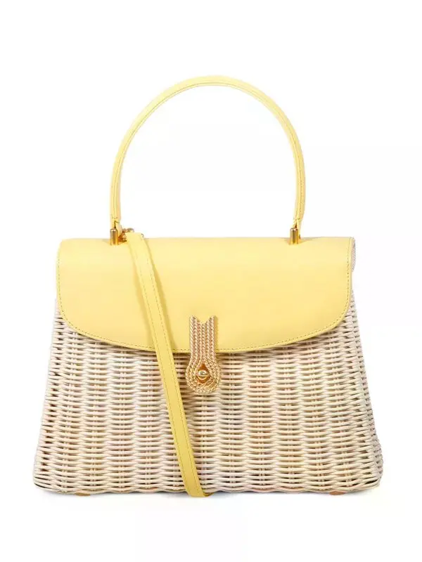 AMATO DANIELE Queen Rattan Tote Bag