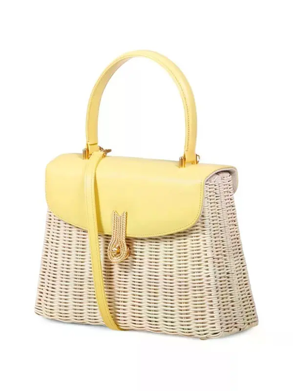 AMATO DANIELE Queen Rattan Tote Bag