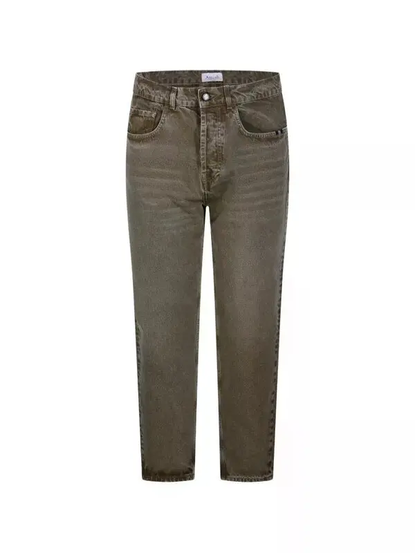 AMISH SUPPLIES Faded-effect Jeans - Brown