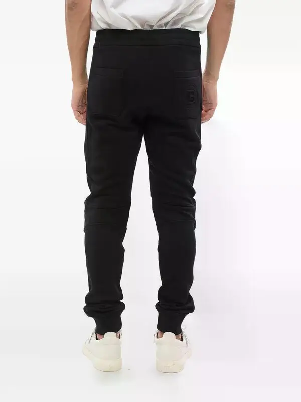 Balmain Elastic-waistband Track Pants - Black