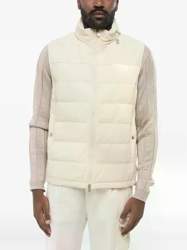 Brunello Cucinelli Quilted Zipped Gilet