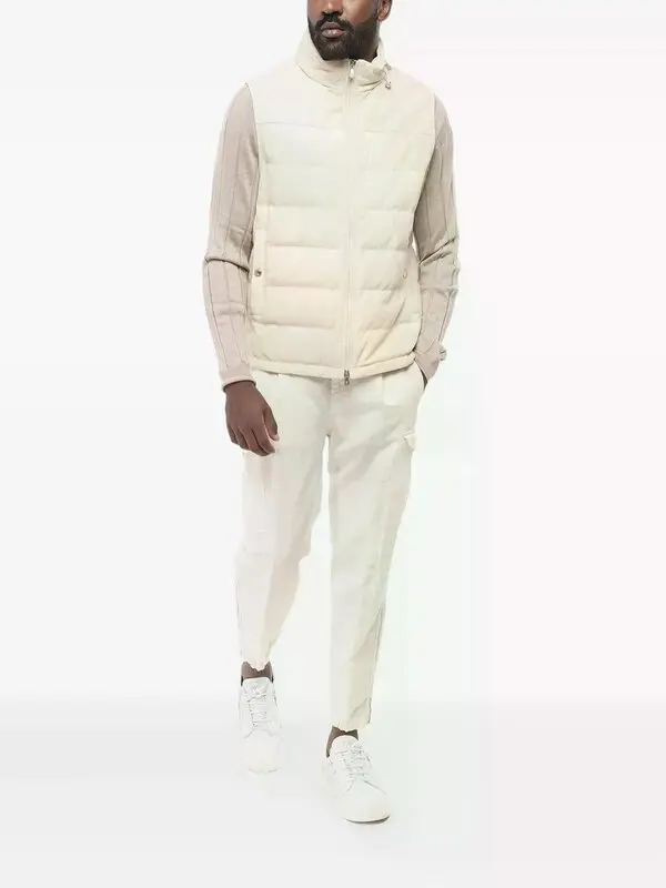 Brunello Cucinelli Quilted Zipped Gilet