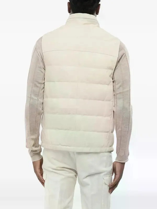 Brunello Cucinelli Quilted Zipped Gilet