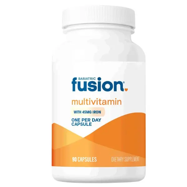 BARIATRIC FUSION One Per Day Bariatric Multivitamin With Iron 90 Capsules - One-color