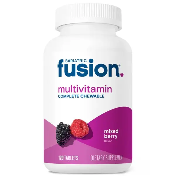 BARIATRIC FUSION Complete Chewable Bariatric Multivitamin Mixed Berry 120 Chewables - One-color