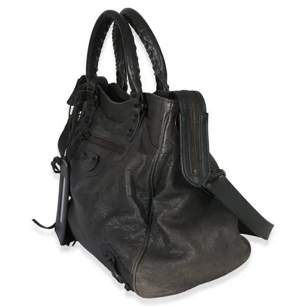 Balenciaga Classic Hardware Velo Bag - Gray