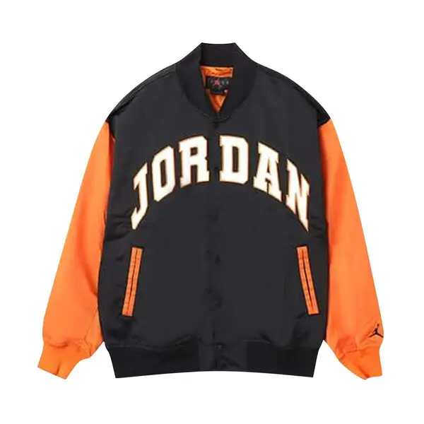 JORDAN Varsity Jacket - Black