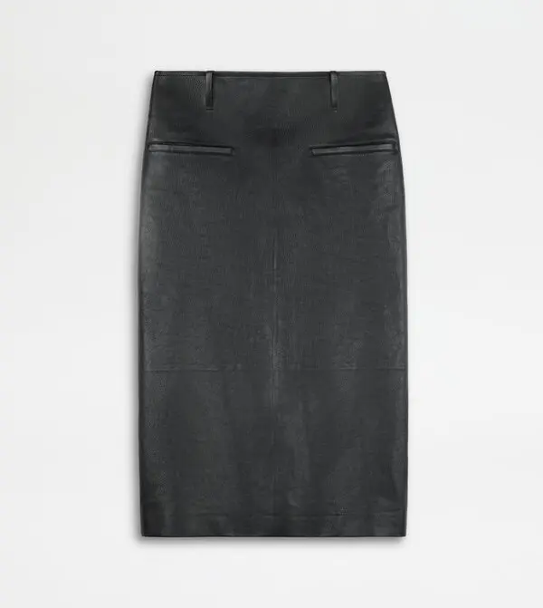 TOD'S Leather Skirt