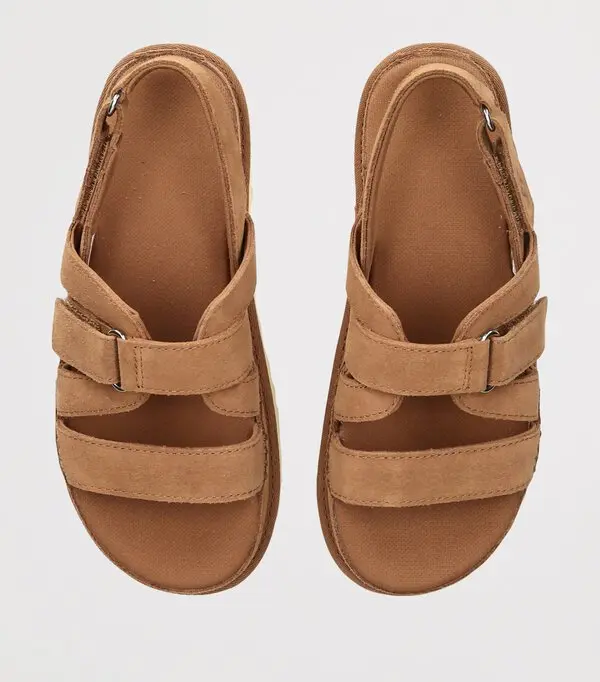 UGG Suede Goldenstar Gleam Sandals - Beige