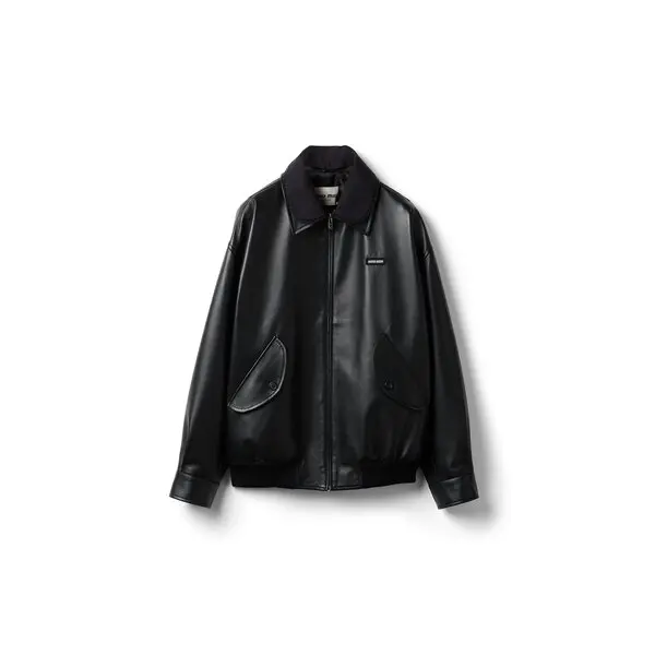 Miu Miu Nappa Leather Jacket