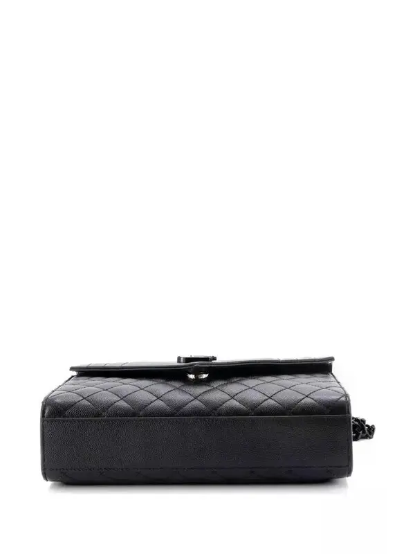 Saint Laurent Classic Monogram Envelope Satchel