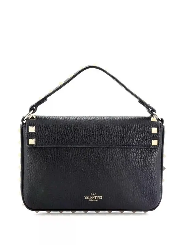Valentino Garavani Rockstud Top Handle Pouch - Black