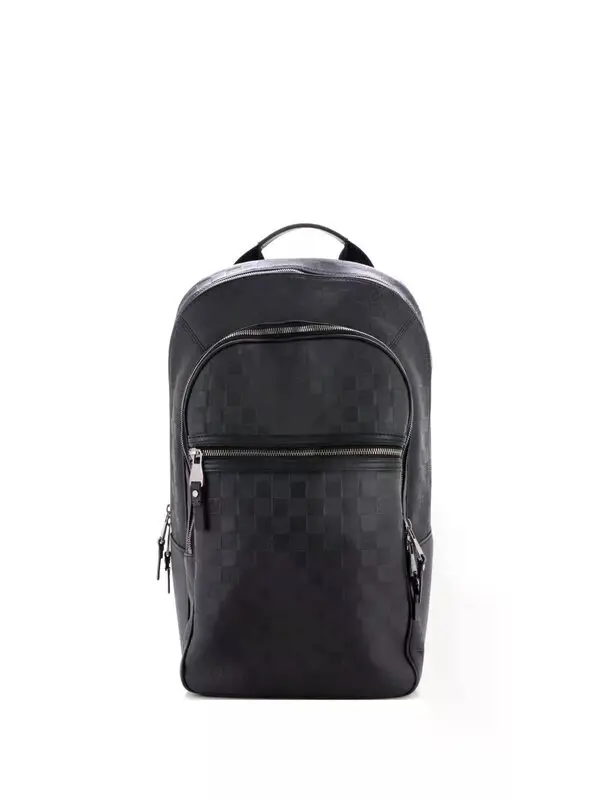 LOUIS VUITTON Michael Nm Damier Infini Leather Backpack