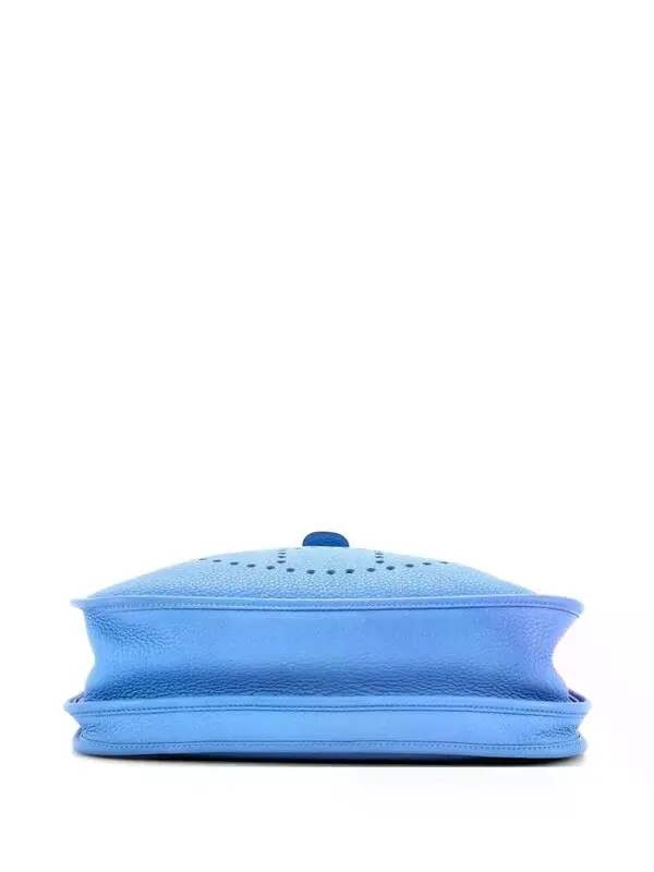 Hermès Evelyne Iii Clemence Gm Crossbody Bag - Blue