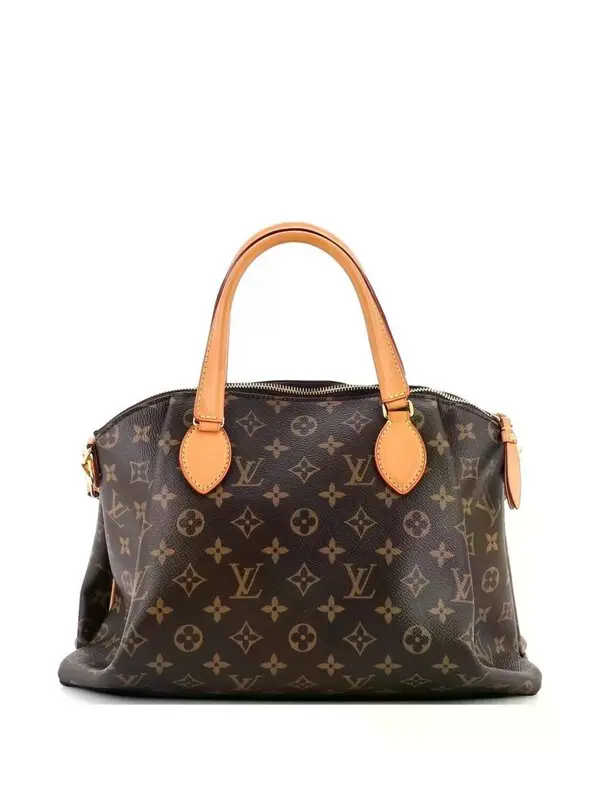 LOUIS VUITTON Rivoli Handbag Monogram Canvas Mm - Brown