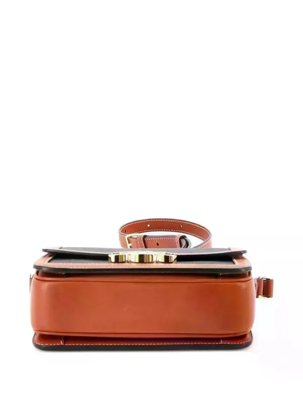 Celine Triomphe Coated Canvas Teen Shoulder Bag