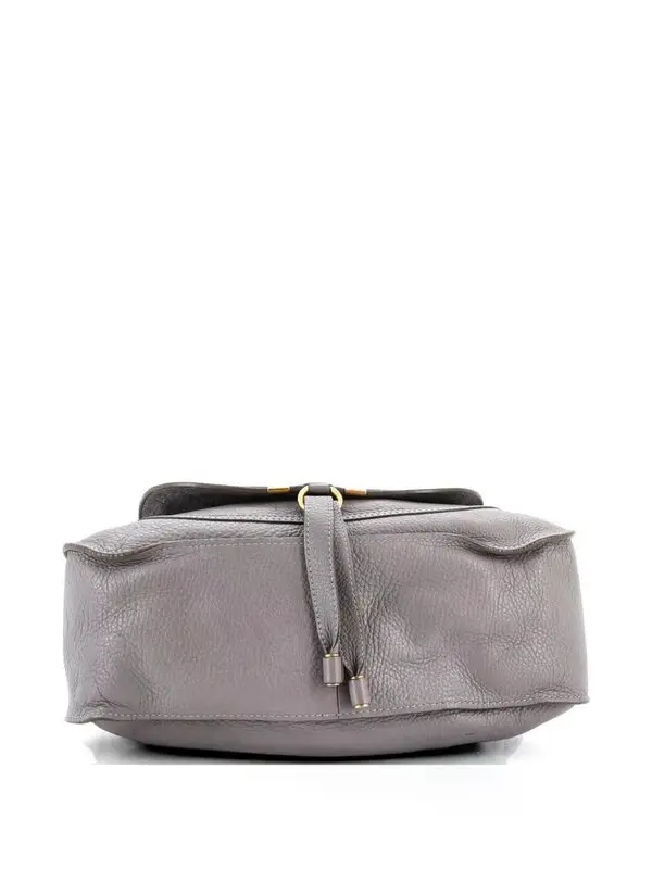 Chloé Marcie Leather Medium Satchel - Grey