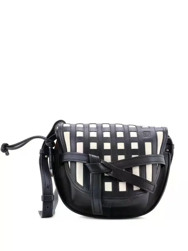 Loewe Gate Grid Small Shoulder Bag