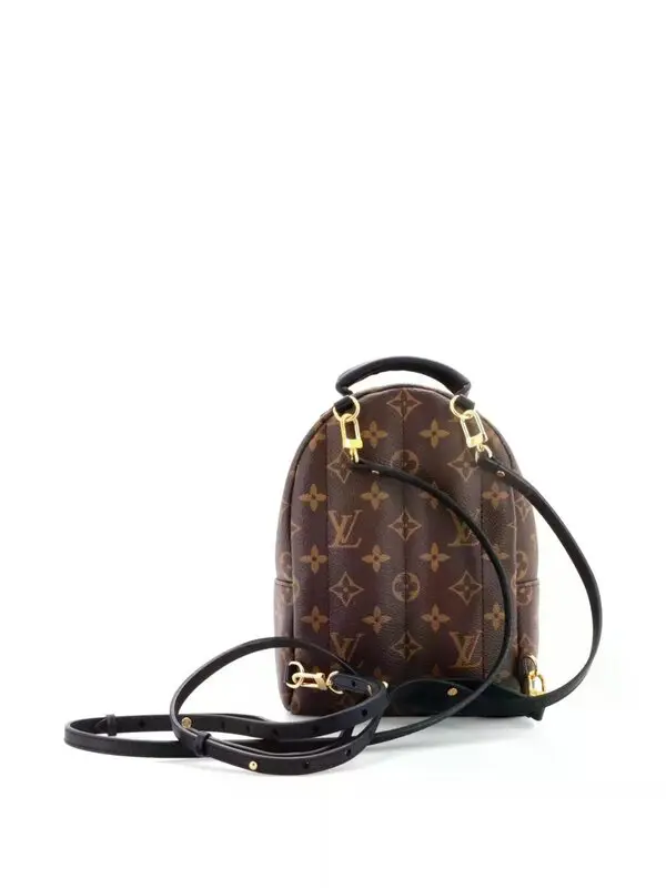 LOUIS VUITTON Palm Springs Monogram Canvas Mini Backpack - Brown