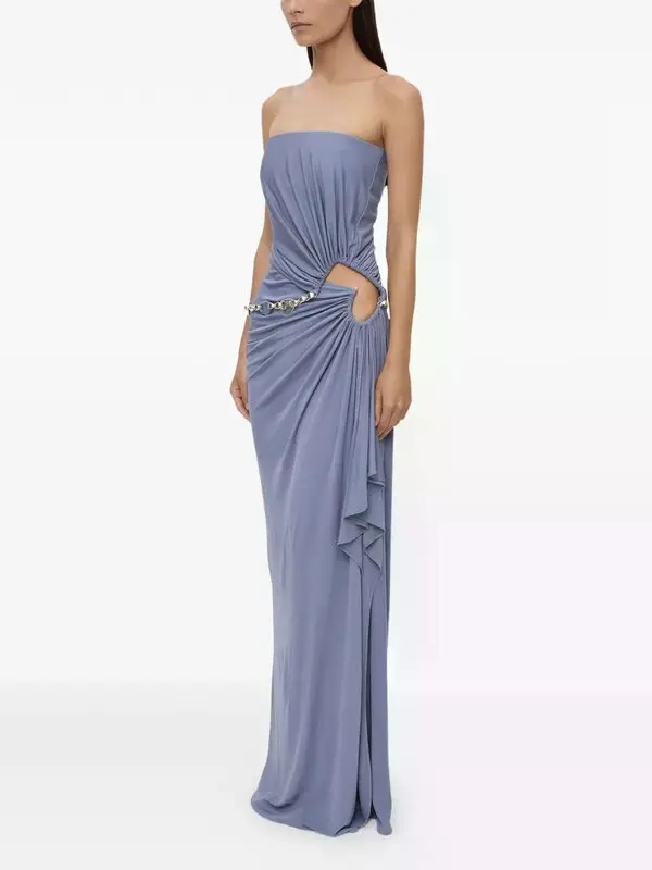 Christopher Esber Crystal Strapless Gown