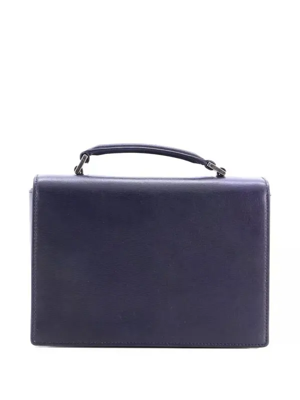 Saint Laurent Bellechasse Leather Medium Satchel