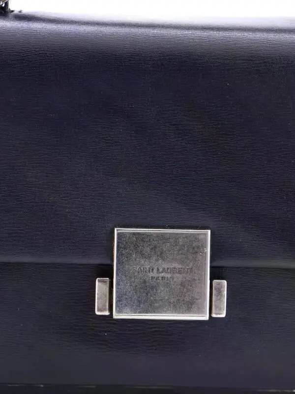 Saint Laurent Bellechasse Leather Medium Satchel