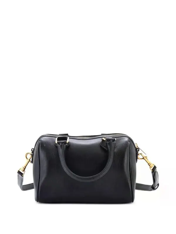 Celine Cuir Triomphe Boston Bag - Black