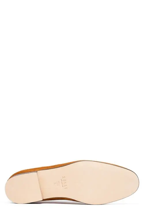 ZELLI ITALIA X' Suede Loafer - Cognac