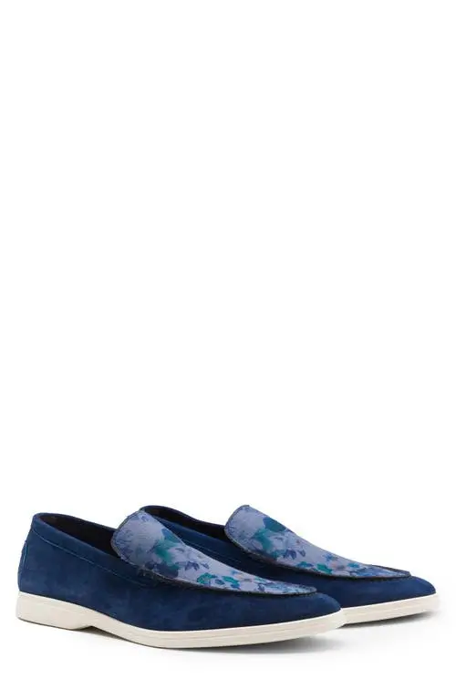 ZELLI ITALIA Bene Floral Linen Loafer