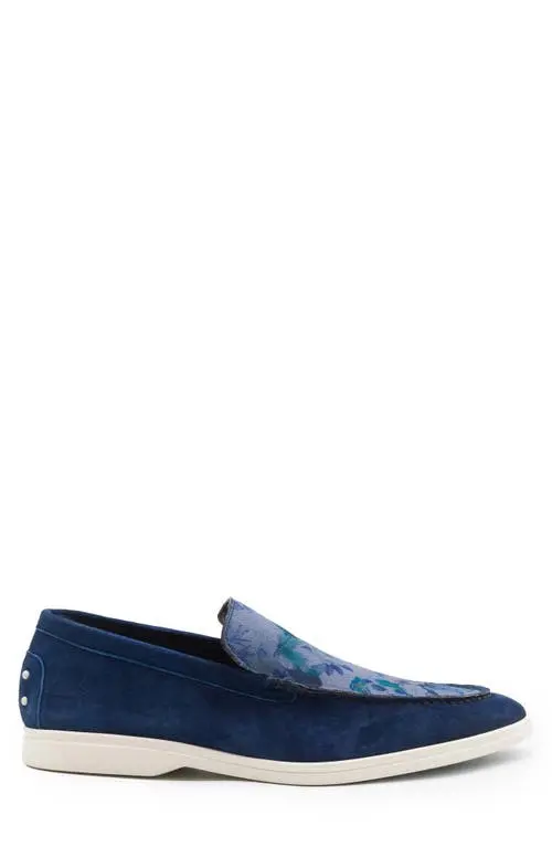 ZELLI ITALIA Bene Floral Linen Loafer