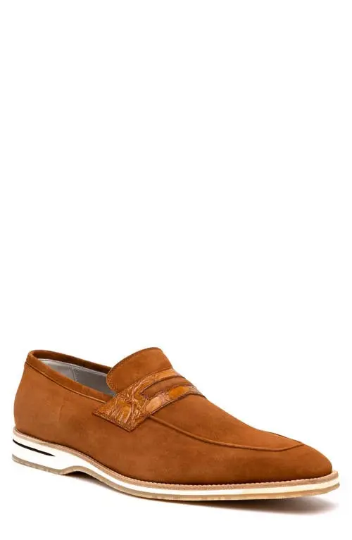 ZELLI ITALIA Meo 3 Penny Loafer - Cognac