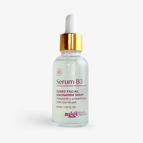 AGGI BEAUTY B3 Radiance Niacinamide & Spirulina Brightening Face Serum - No Color
