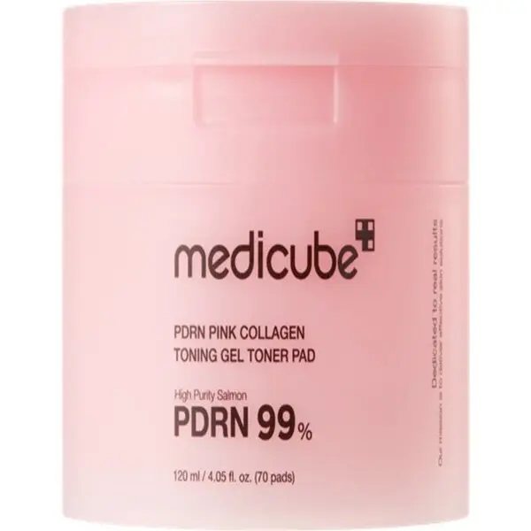 Name Medicube Pdrn Collagen Toning Gel Toner Pads - Pink