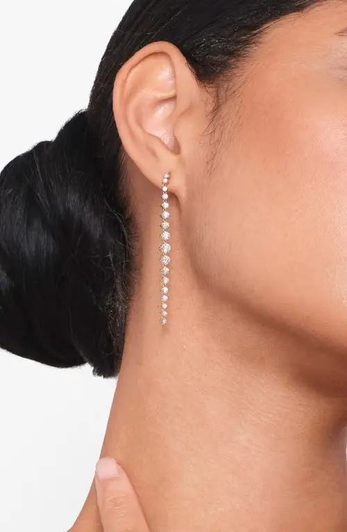 Lana Jewelry 14k Gold And Diamond Drop Earrings