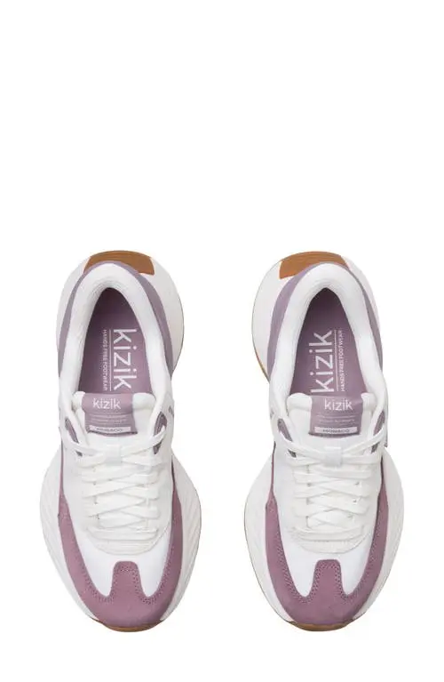 KIZIK Monaco Hands-free Sneaker - White/toadstool