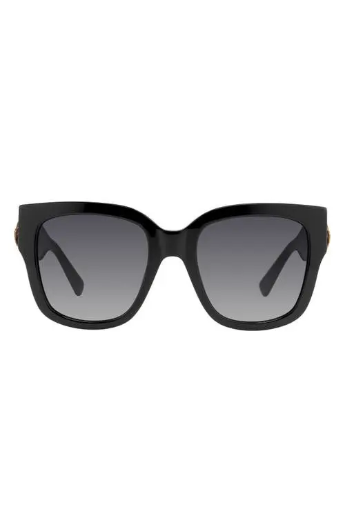 Kurt Geiger 54mm Square Sunglasses - Black/dark Grey Sf