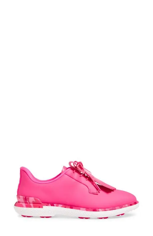 G/fore Gallivanter Perforated Kiltie Golf Shoe - Knockout Pink