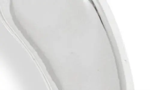 OPEN EDIT Curb Link Hoop Earrings - Silver