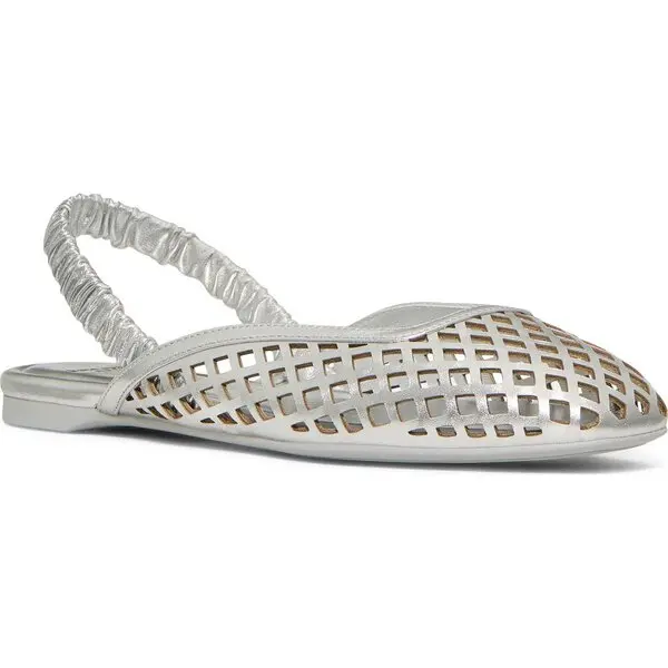 Kate Spade New York Slingback Flat - Silver