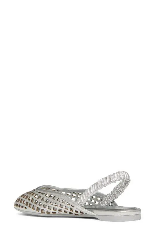 Kate Spade New York Slingback Flat - Silver