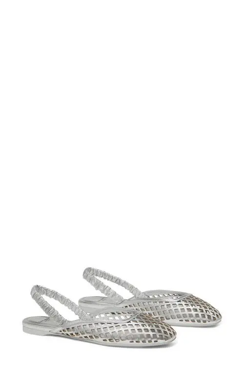 Kate Spade New York Slingback Flat - Silver