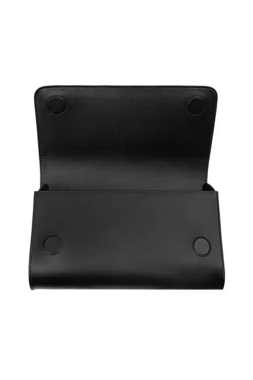 Perrin Le Rond Clutch - White/black
