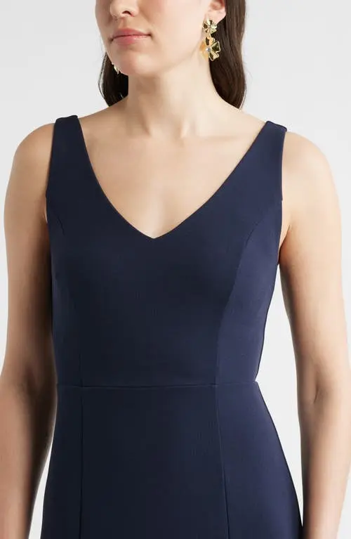 Chelsea28 Seamed Sheath Gown