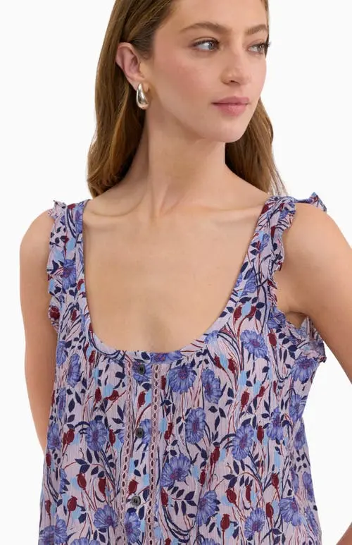 Rebecca Taylor Daphne Crinkle Tank