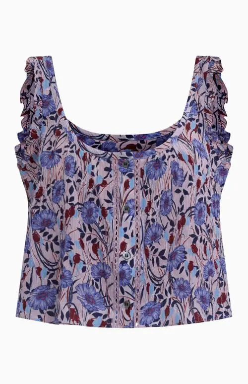 Rebecca Taylor Daphne Crinkle Tank