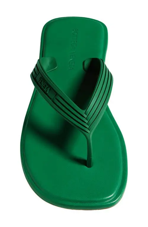 Bottega Veneta Sampieri Flip Flop - Grass Green