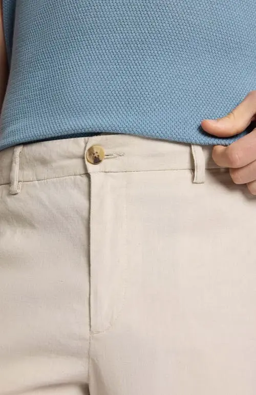 Onia Stretch Linen 6" Short - Stone