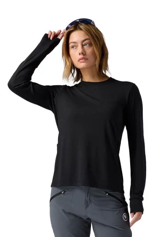 BACKCOUNTRY Slickrock Drirelease Long-sleeve Tech T-shirt - Black