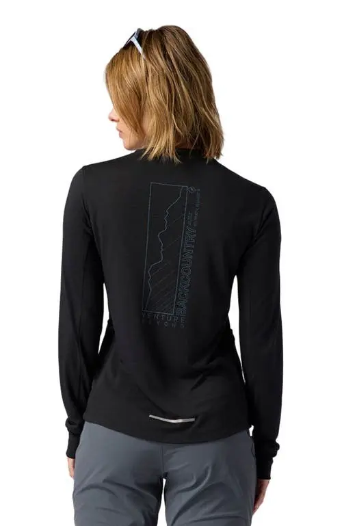 BACKCOUNTRY Slickrock Drirelease Long-sleeve Tech T-shirt - Black