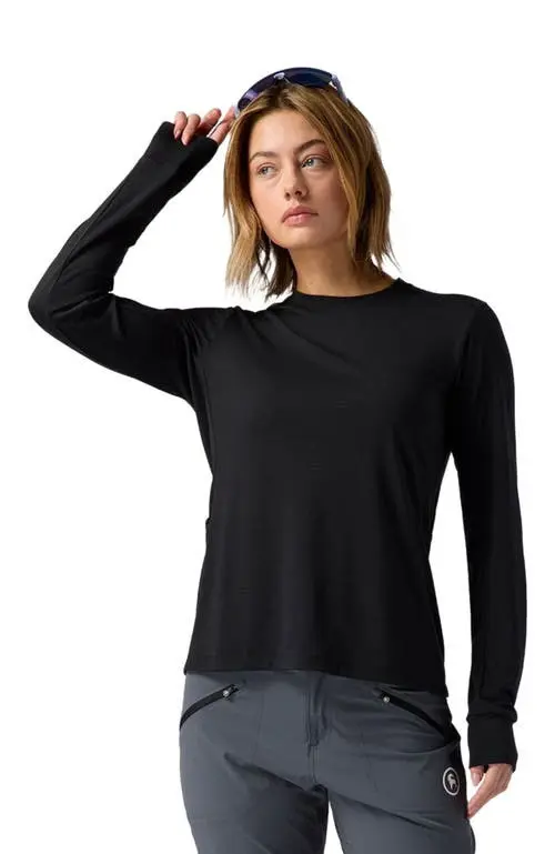 BACKCOUNTRY Slickrock Drirelease Long-sleeve Tech T-shirt - Black